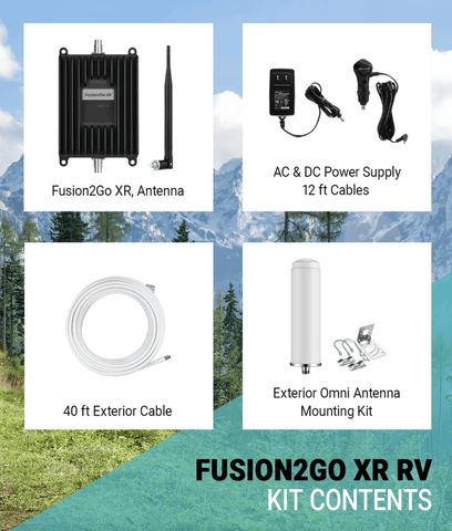 SureCall Fusion2Go XR RV 5G & 4G LTE Cell Phone Signal Booster | SC-Fu