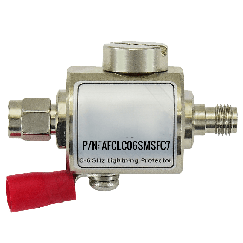 Lightning Surge Protector (50 Ohm) - SMA-Male to SMA-Female