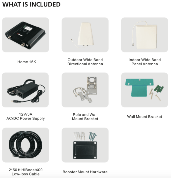 HiBoost Home 15K LCD | F20G-5S-LCD