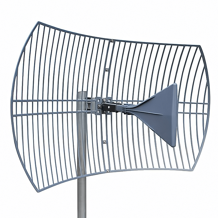 75 Ohm RF Boost Ultra Wide-Band Directional Antenna (Parabolic Grid)
