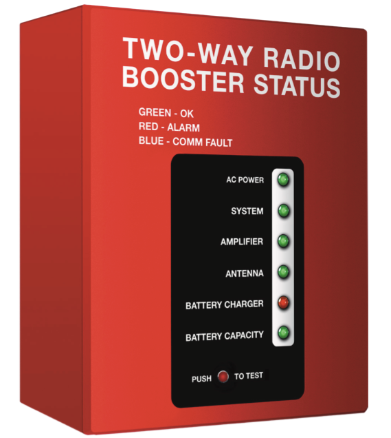 Public Safety DAS Annunciator and Monitoring Panel System