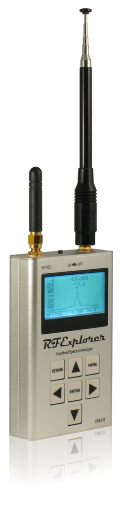 RF Explorer Signal Spectrum Analyzer Meter Detector 15 MHz to 2700 MHz