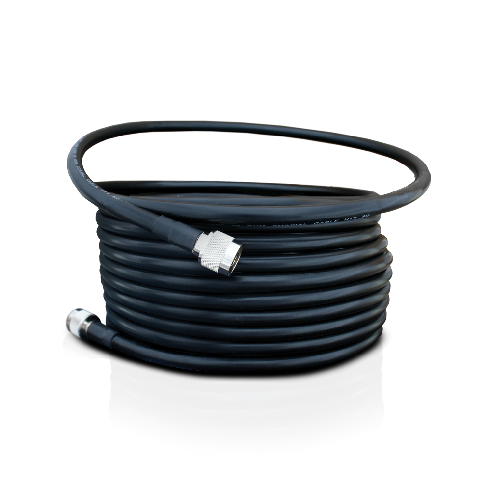 Weatherproof Outdoor Antenna Extension Cable - 25 ft., 50 Ohm